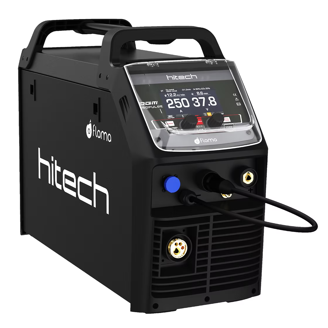 HITECH DGM250P Dual Pulse MIG/MMA/TIG DC 250A - Inversor Multiprocesos ...
